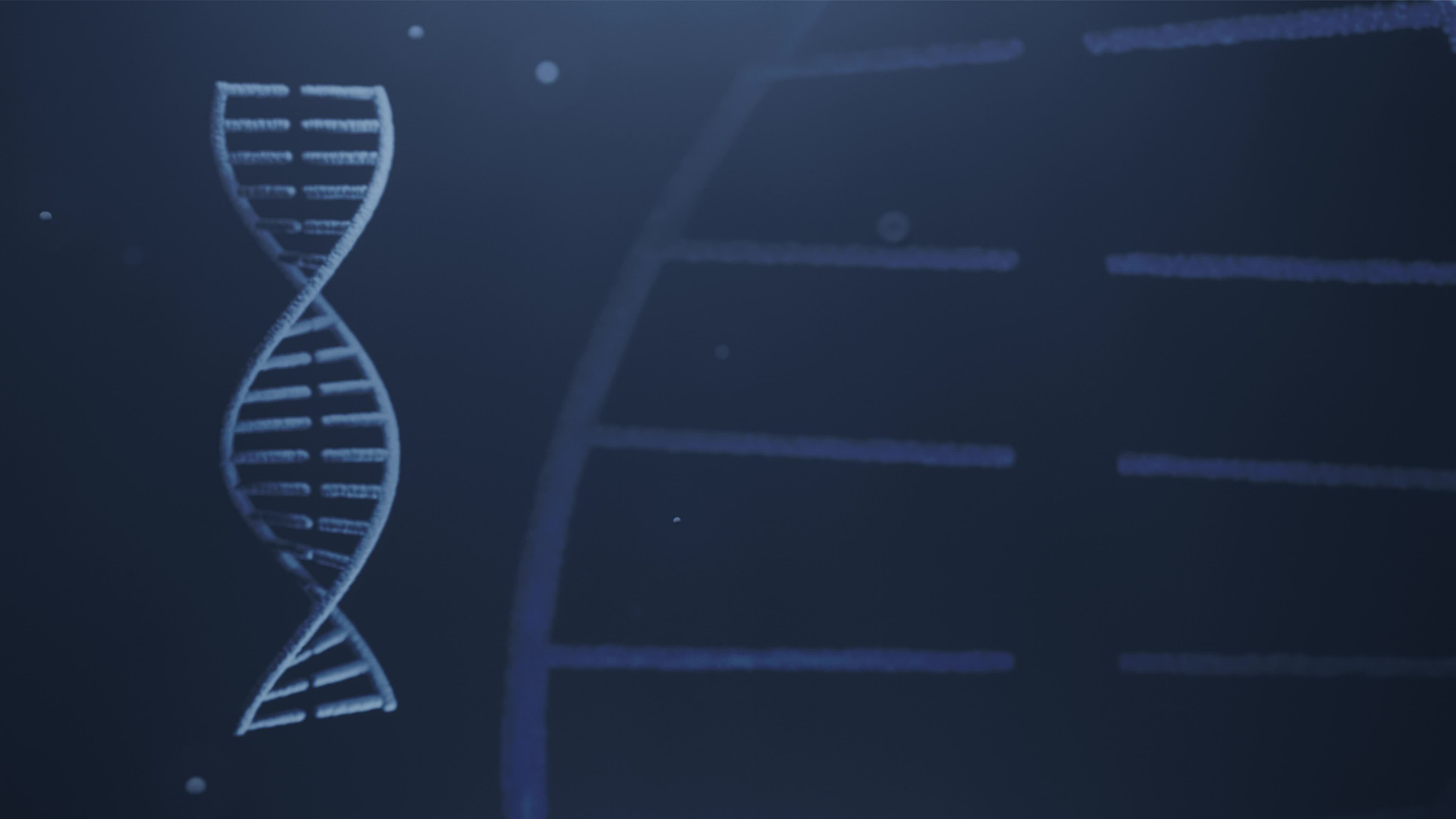 Dna Strands Moving In A Smooth Looping Motion Seamless Looping Animation Of Rotating 29183298