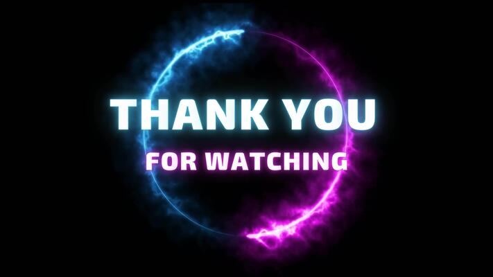 Thanks For Watching Outro Stock Video Footage for Free Download