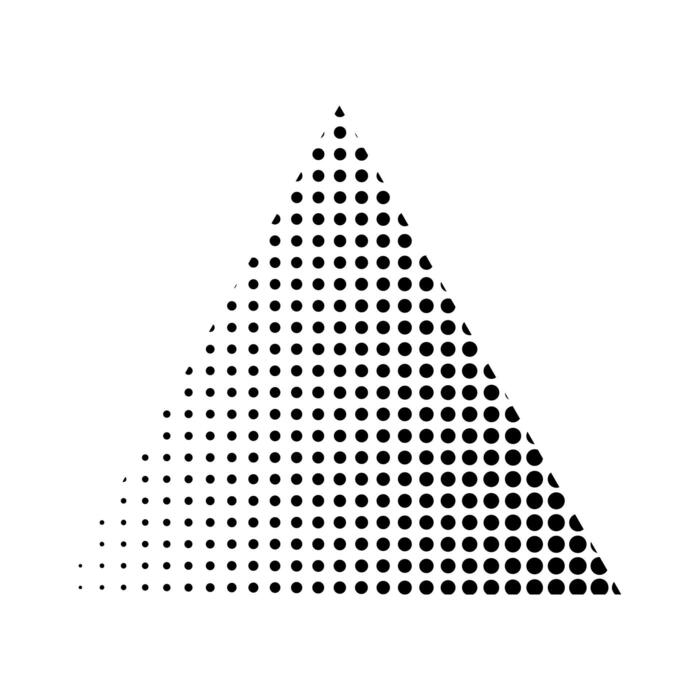 Half Tone Triangle Vector Art, Icons, and Graphics for Free Download