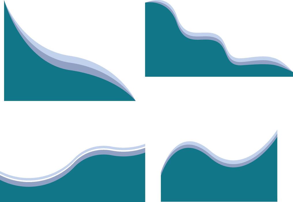 Wave Clip Art Vector Art, Icons, and Graphics for Free Download