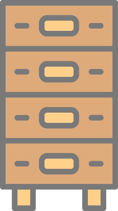 Drawer Unit Vector Art, Icons, and Graphics for Free Download