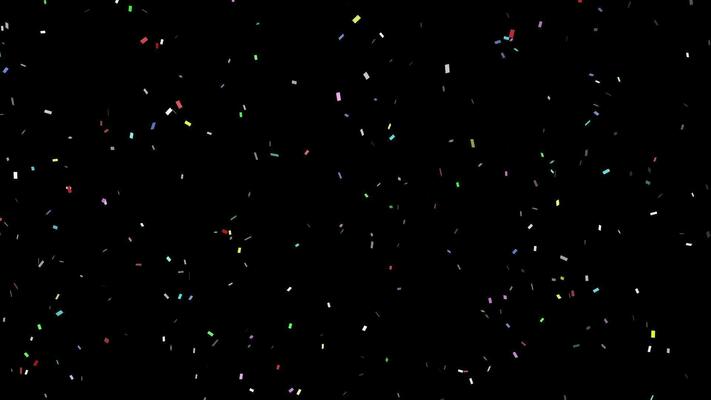 Confetti Gif Stock Video Footage for Free Download