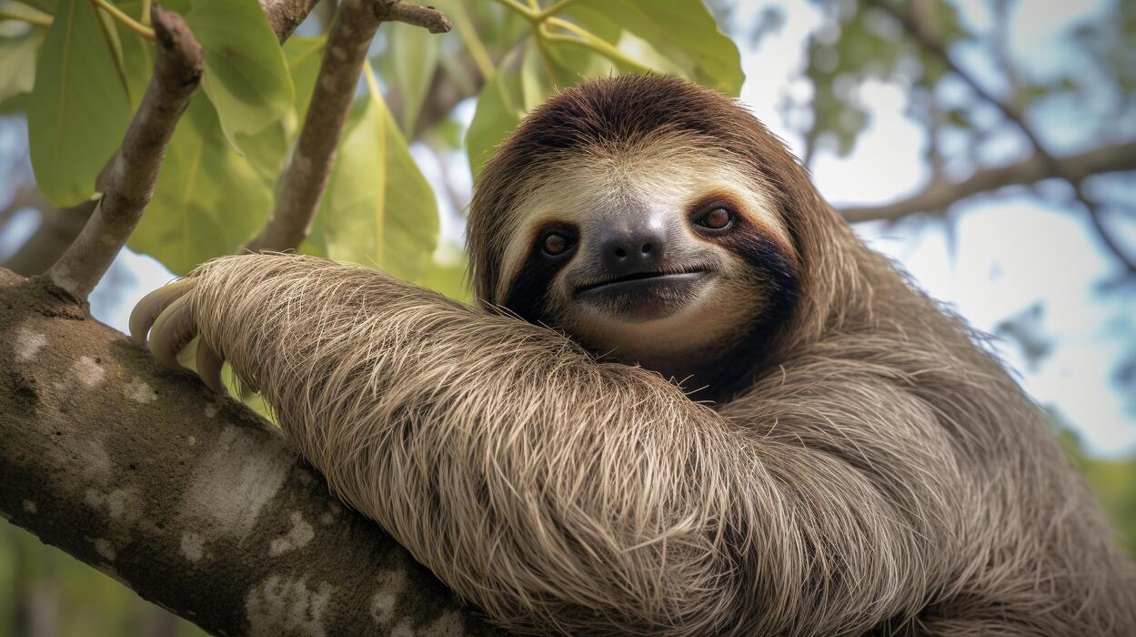 Lazy Sloth Stock Photos, Images and Backgrounds for Free Download