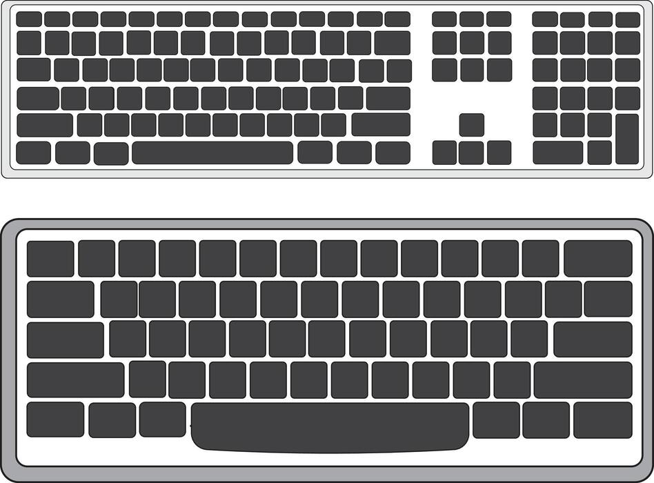 Keyboard Layout Vector Art, Icons, and Graphics for Free Download