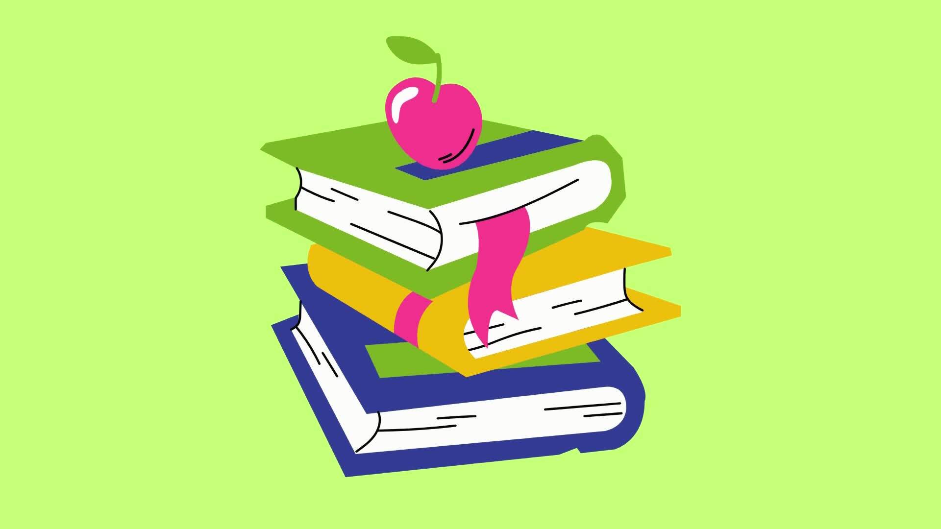 Animated Book Clip Art