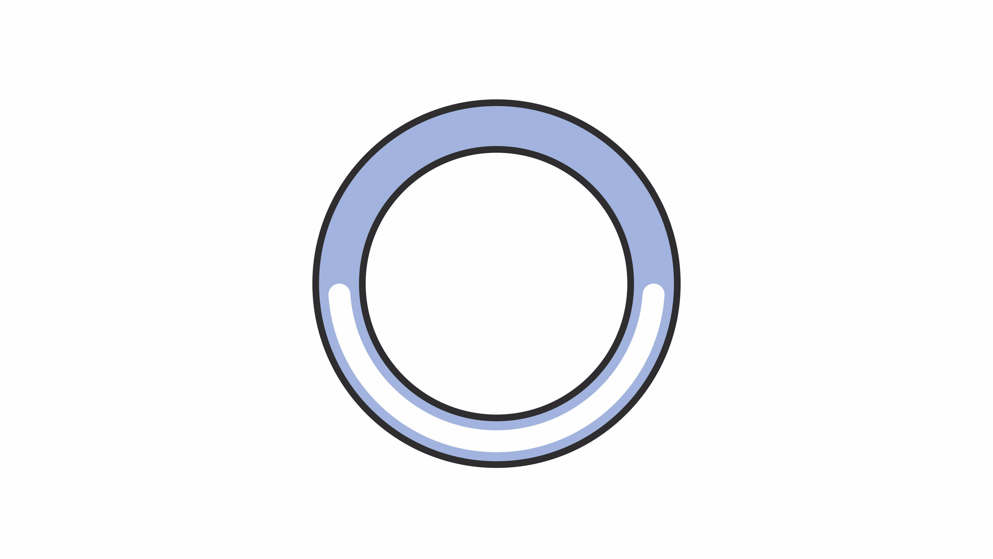 Spinner ring 2D loading animation. Hollow circular buffer animated ... Spinner ring 2D loading animation. Hollow circular buffer animated ...