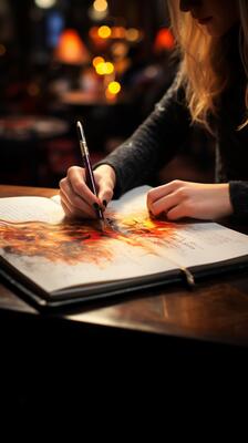 Creative Writing Stock Photos, Images and Backgrounds for Free Download