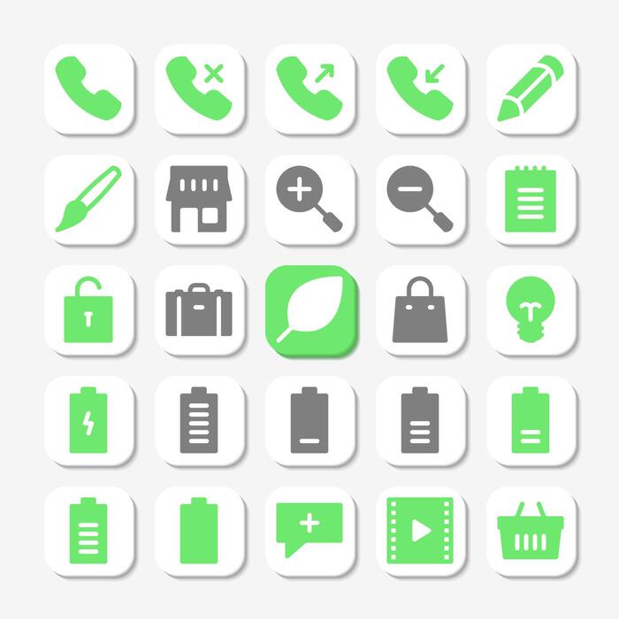Contact Icons SVGs for Free Download