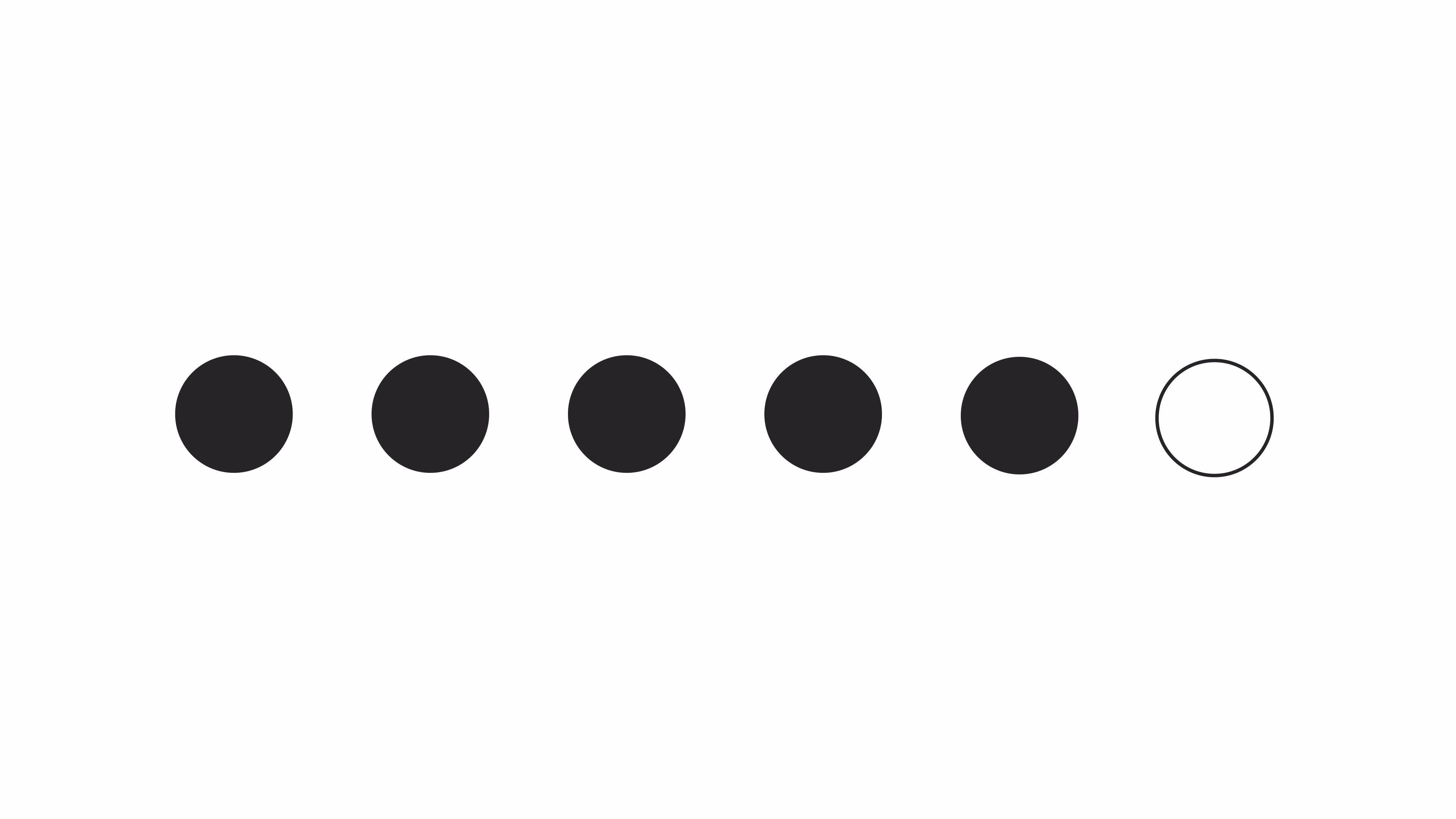 Dots Swapping Places Back Forth Black And White Loading Animation