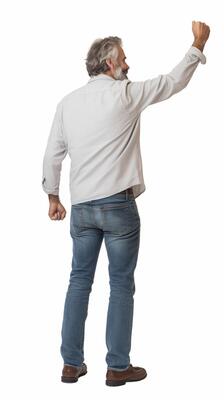 White Background Man Stock Photos, Images and Backgrounds for Free Download