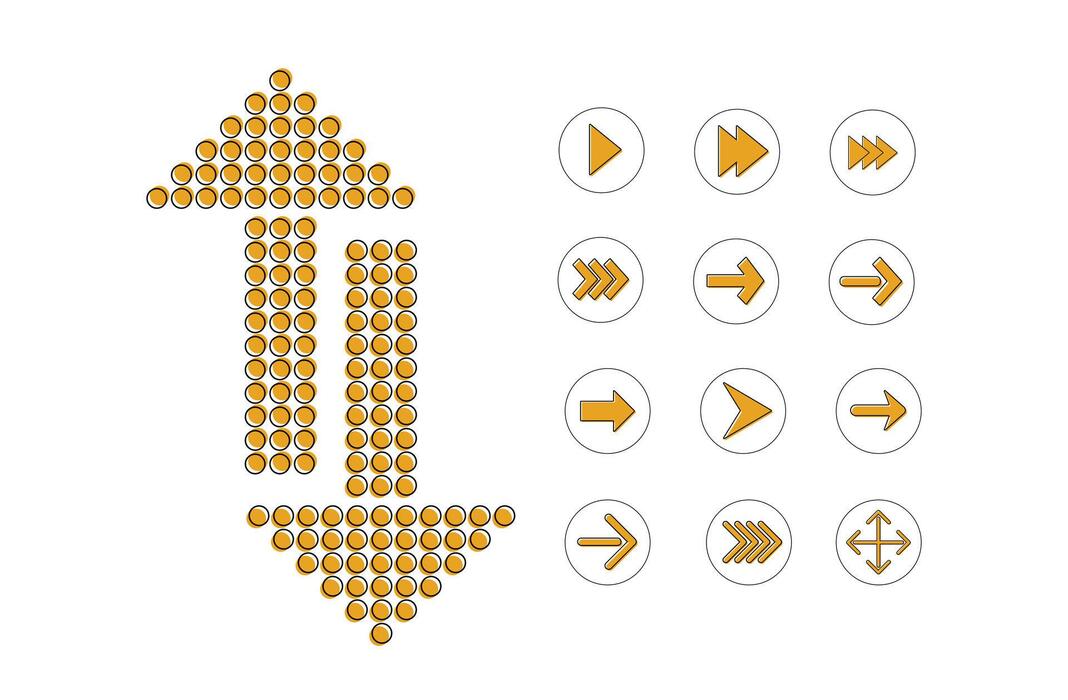 Bullet Points Arrow Vector Art, Icons, and Graphics for Free Download