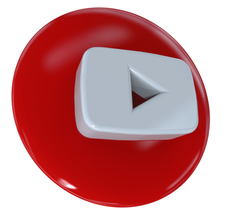 Youtube Icon 3d PNGs for Free Download