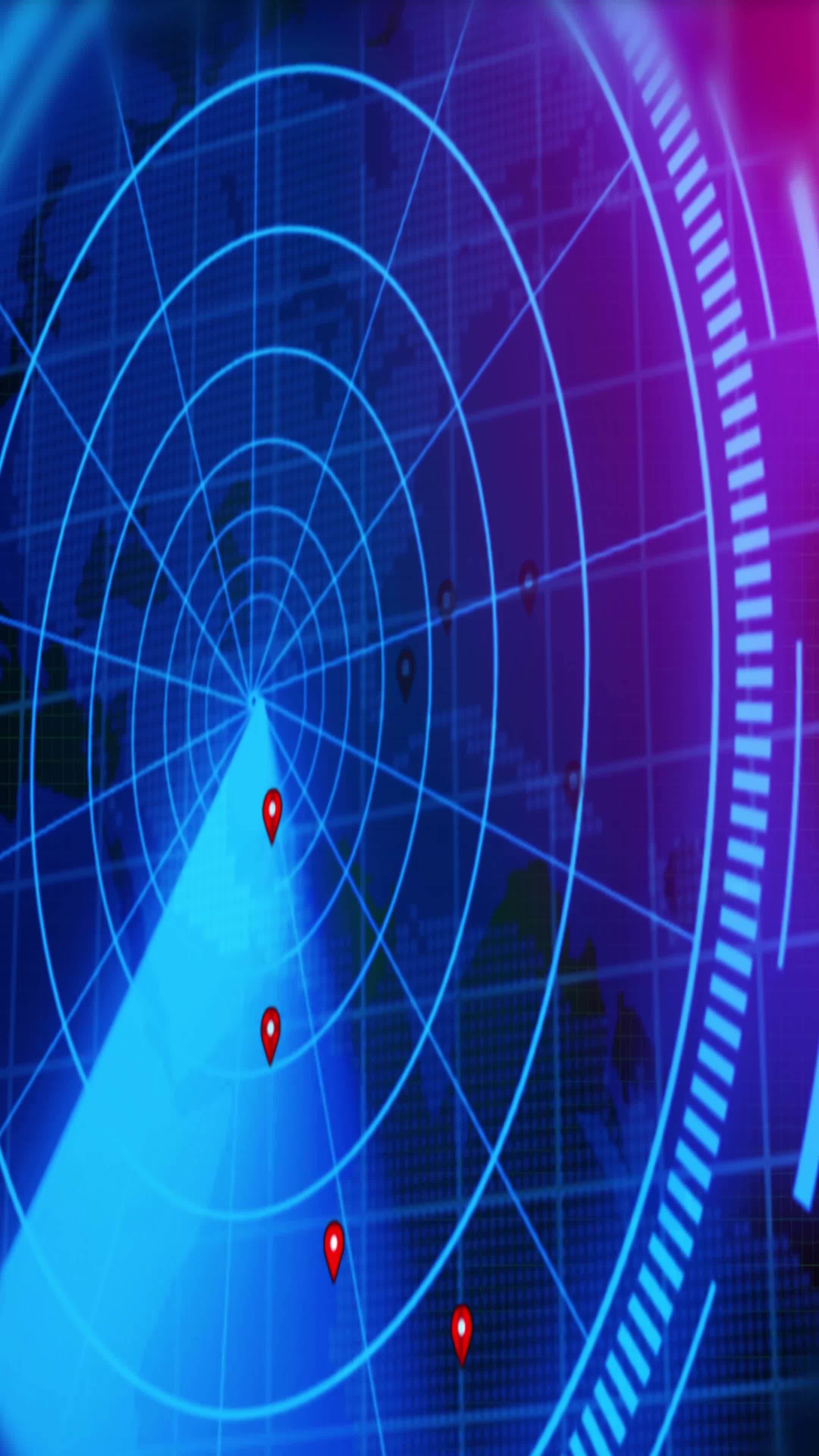 vertical portrait mobile and smartphone size video,Futuristic Radar ... vertical portrait mobile and smartphone size video,Futuristic Radar ...