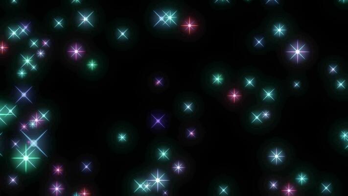 Overlay Effect Sparkle Transparent Stock Video Footage for Free Download