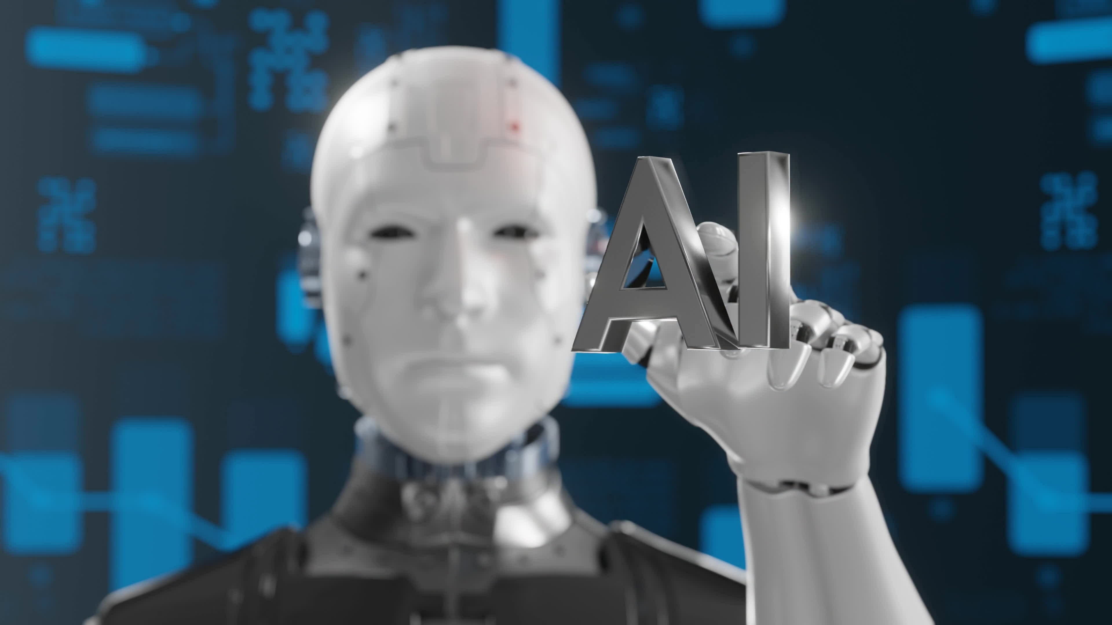 Artificial Intelligence Ai Technology Robot Machine Learning 3d