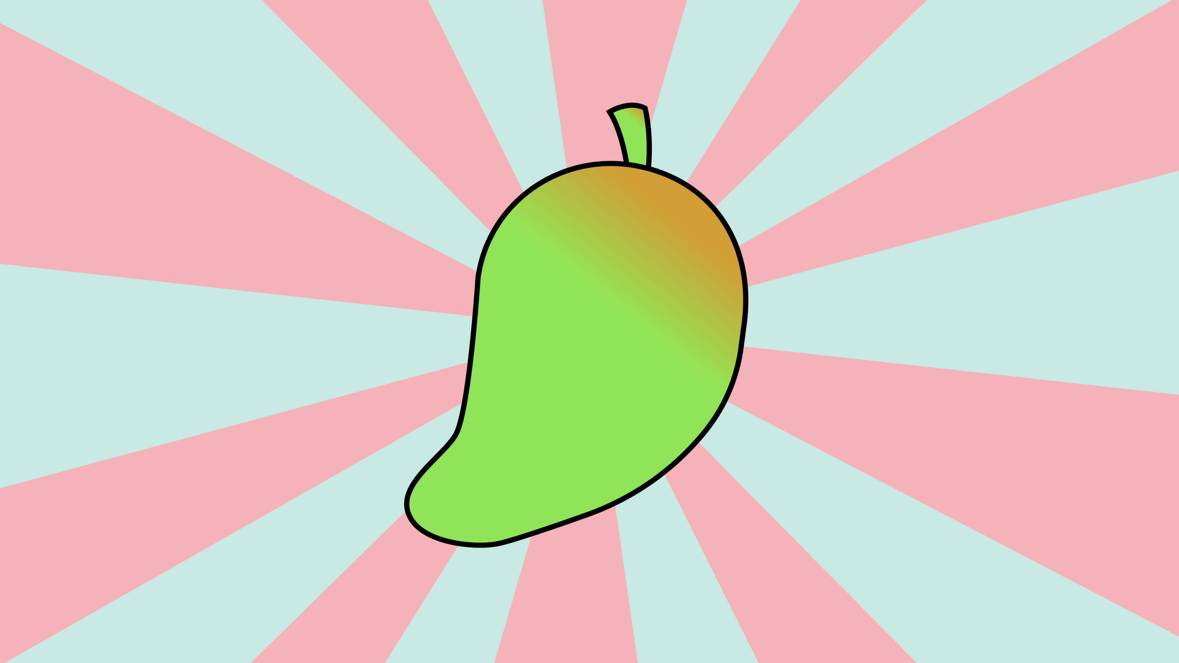 animated mango with a rotating background 29474702 Stock Video at Vecteezy