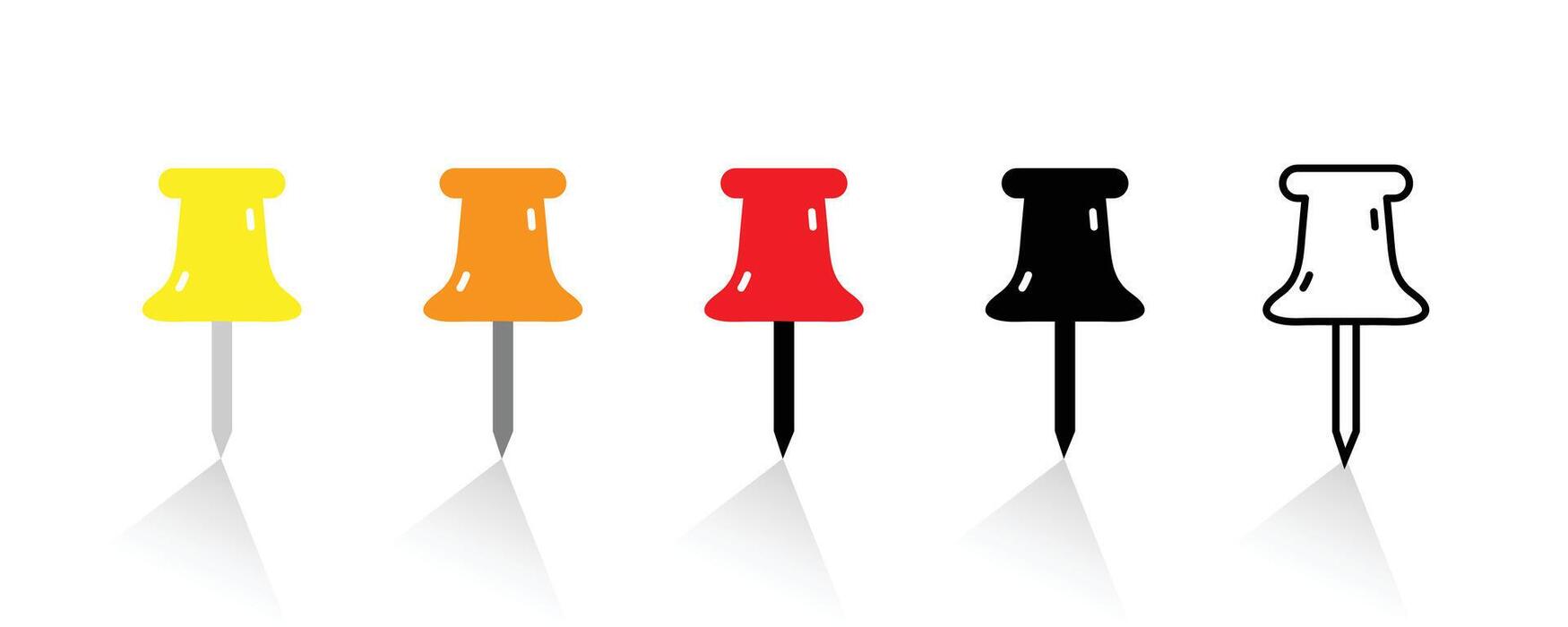 Push Pin Vector Art, Icons, and Graphics for Free Download