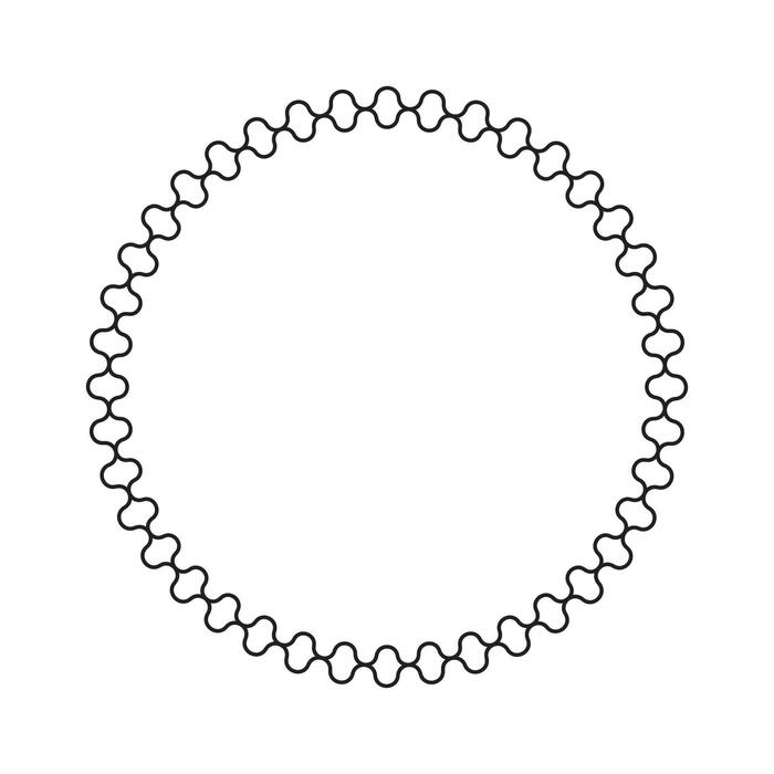 Scalloped Circle Vector Art, Icons, and Graphics for Free Download