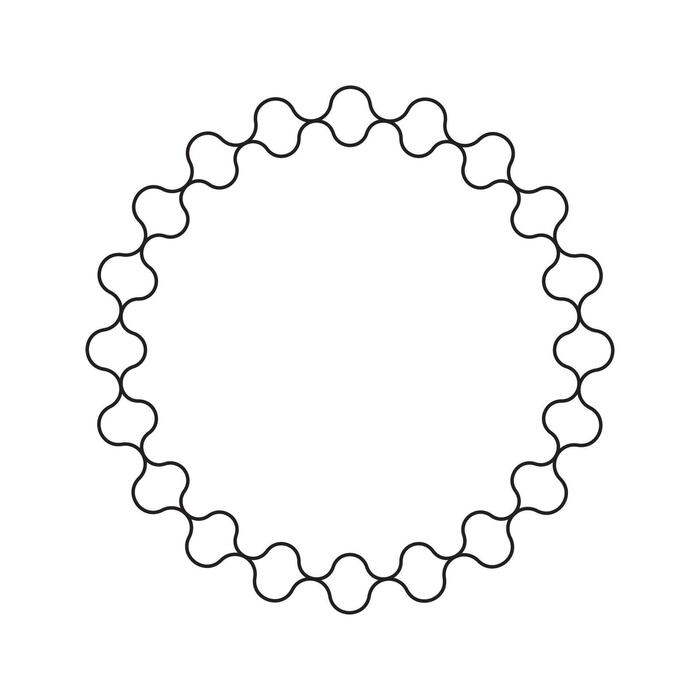 Scalloped Circle Vector Art, Icons, and Graphics for Free Download