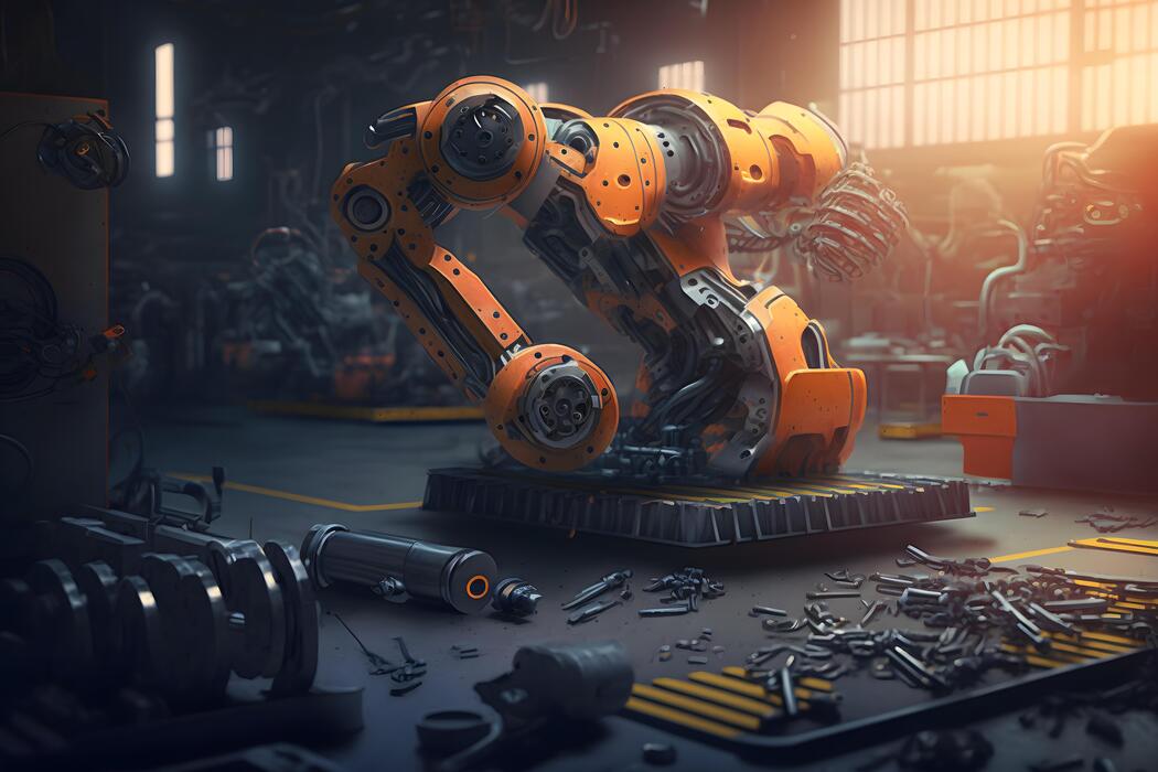 Robot Building Stock Photos, Images and Backgrounds for Free Download