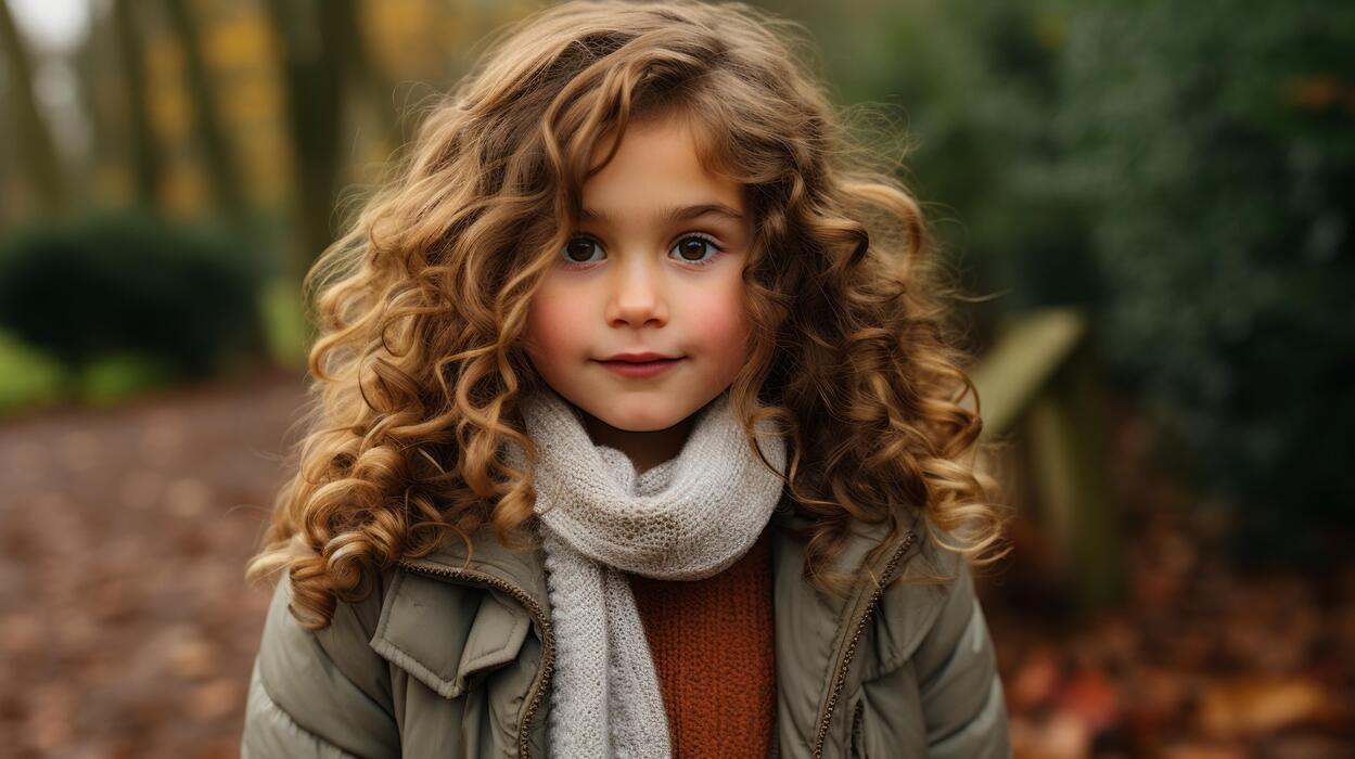 Little Girl Curly Hair Stock Photos, Images and Backgrounds for Free ...