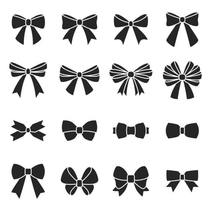 Bow Silhouette Vector Art, Icons, and Graphics for Free Download