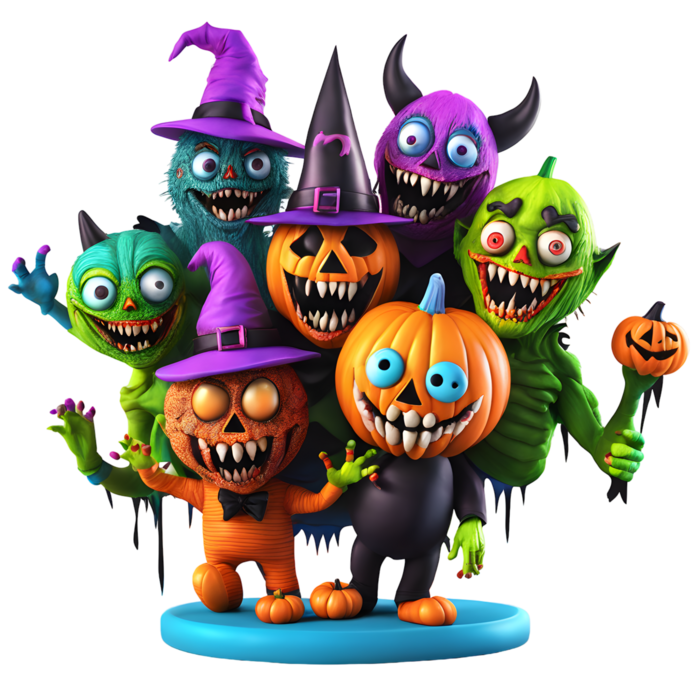 Halloween Monster PNGs for Free Download