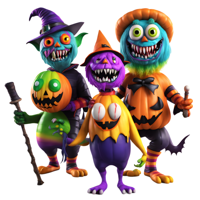 Halloween Monster PNGs for Free Download