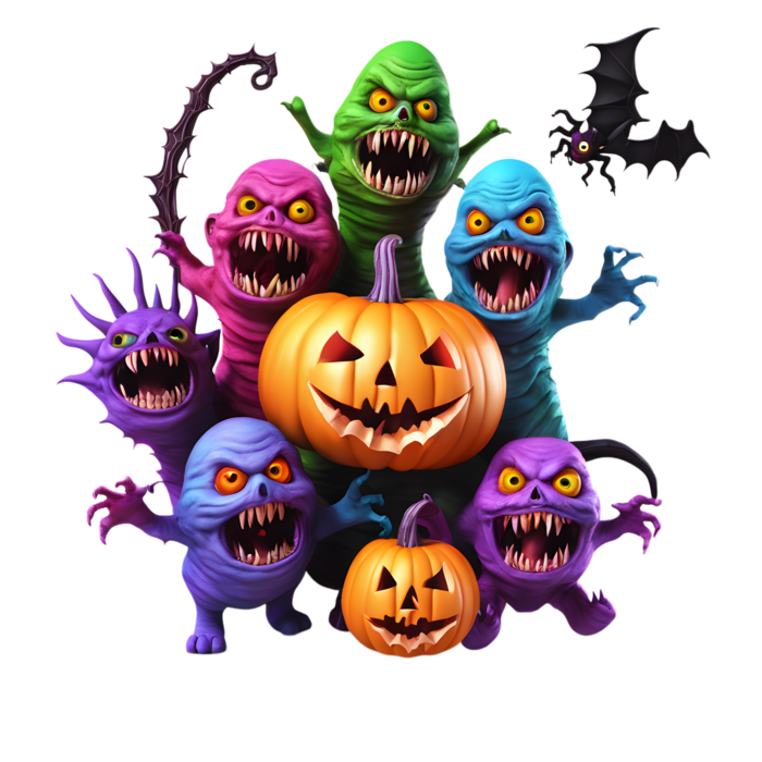 Halloween Monster PNGs for Free Download