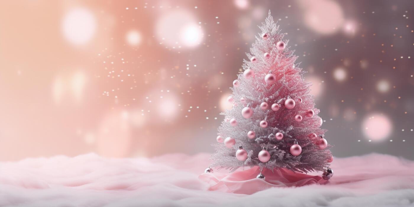 Pink Christmas Tree Stock Photos, Images and Backgrounds for Free Download
