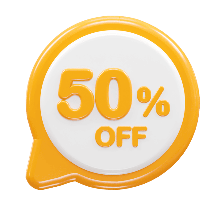 50 Percent Off PNGs for Free Download