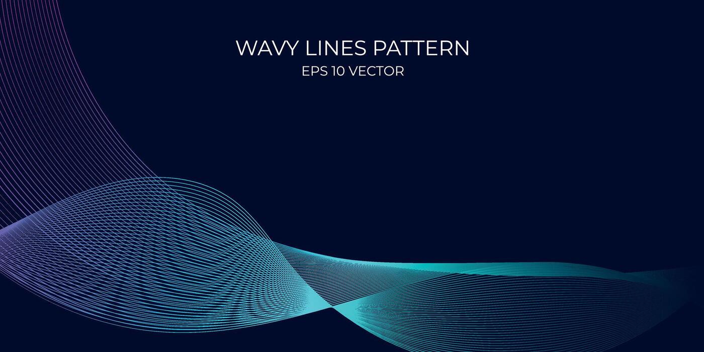 Wave Line Pattern Vector Art Icons And Graphics For Free Download
