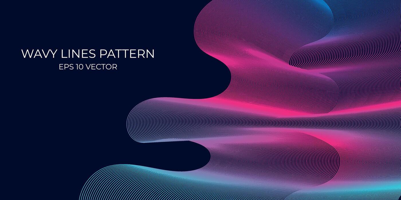 Wavy Pattern Vector Art, Icons, and Graphics for Free Download