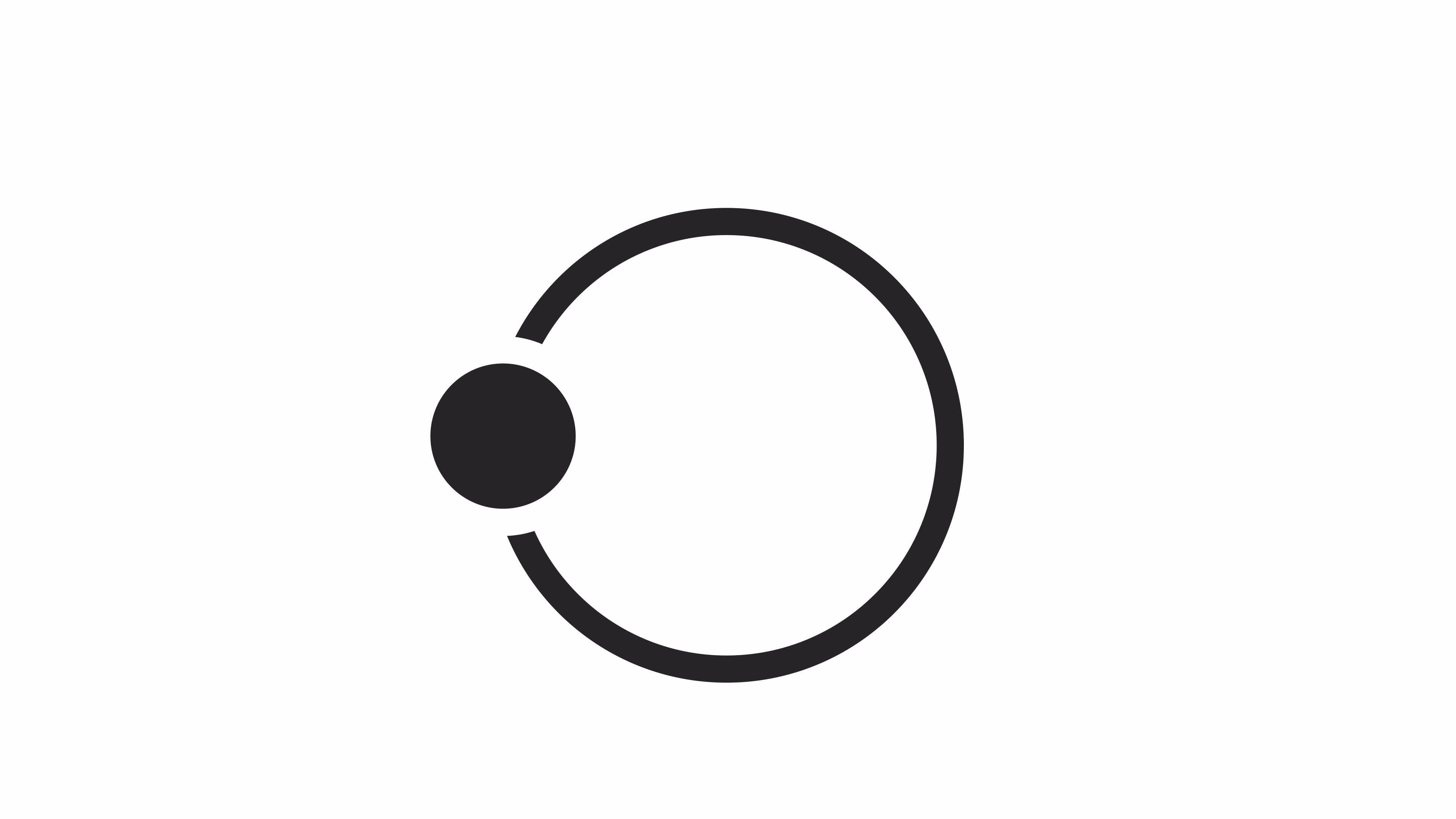 Circular loader with rotating dot black and white loading animation ... Circular loader with rotating dot black and white loading animation ...