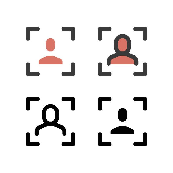 Facial Recognition Vector Art, Icons, and Graphics for Free Download