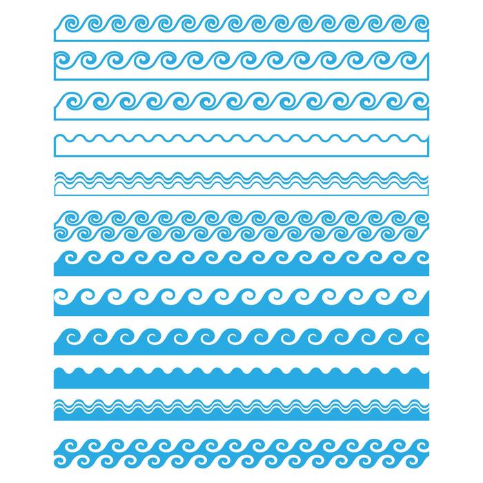 Wave Border Vector Art, Icons, and Graphics for Free Download