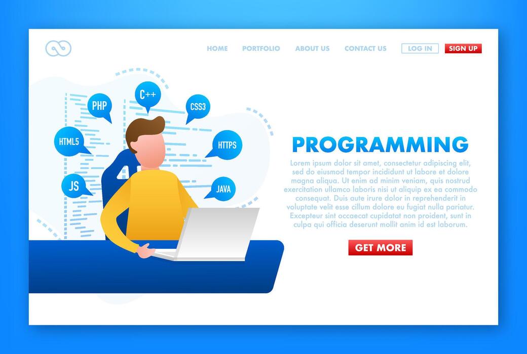Programming Banner Vector Art, Icons, and Graphics for Free Download