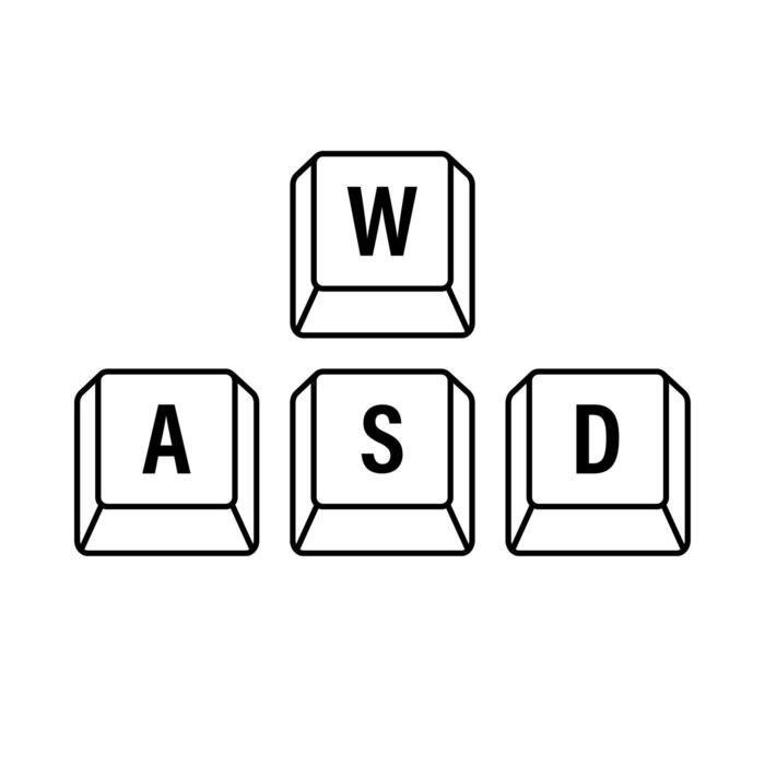 Wasd Keys Vector Art, Icons, and Graphics for Free Download