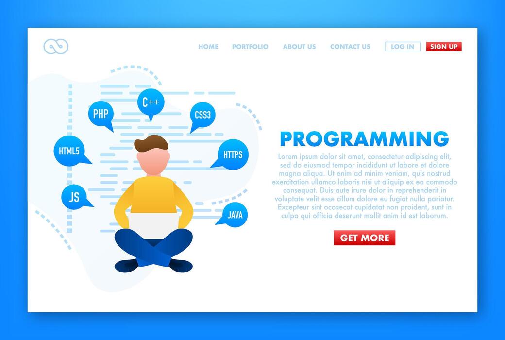 Programming Banner Vector Art, Icons, and Graphics for Free Download