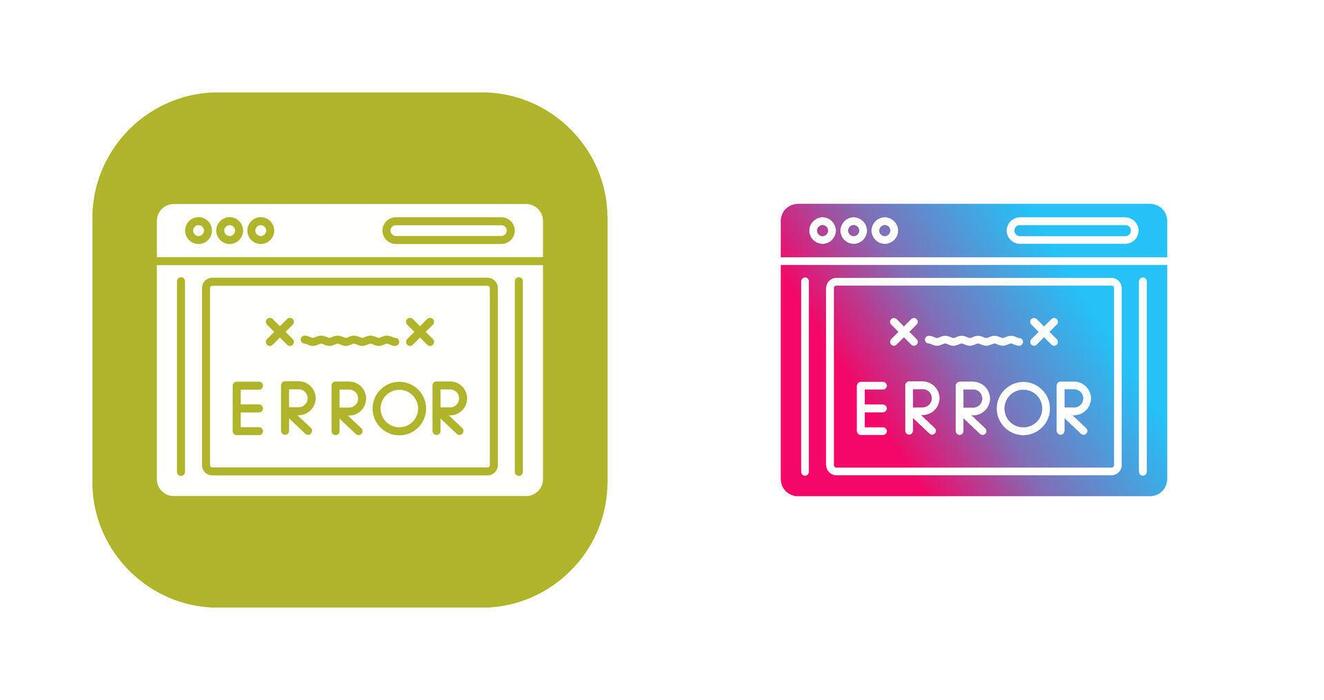 Error Sign Icon Vector Art, Icons, and Graphics for Free Download