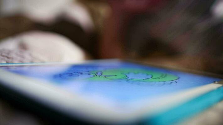 Colouring Book Stock Video Footage for Free Download