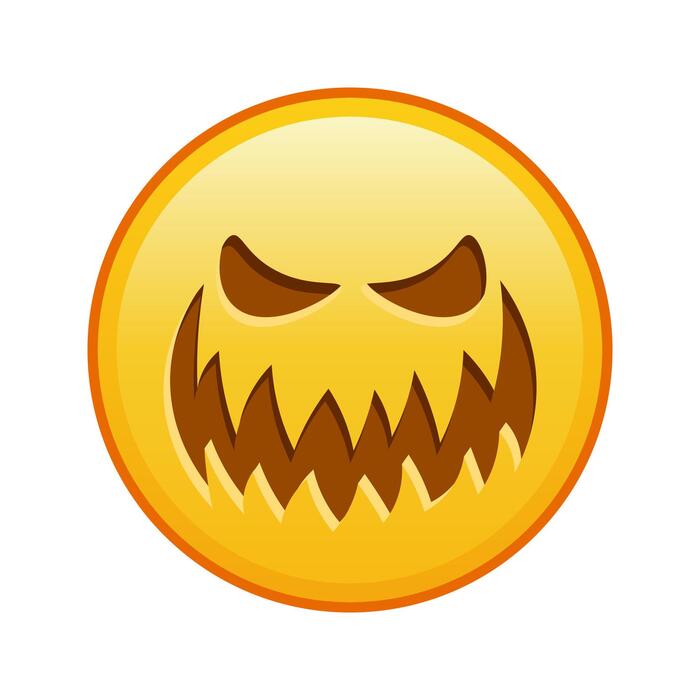Scary Emoji Vector Art, Icons, and Graphics for Free Download