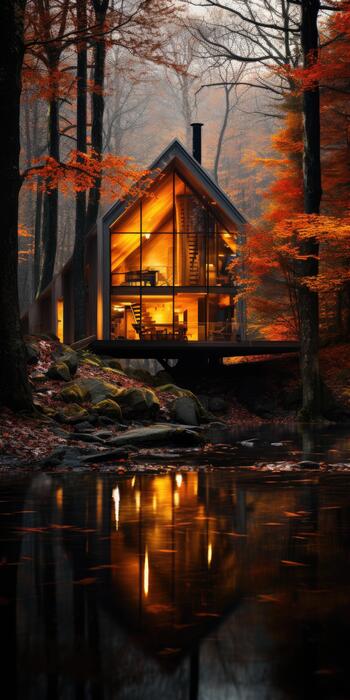 Autumn House Stock Photos, Images and Backgrounds for Free Download
