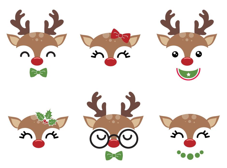 Reindeer Vector Art, Icons, and Graphics for Free Download