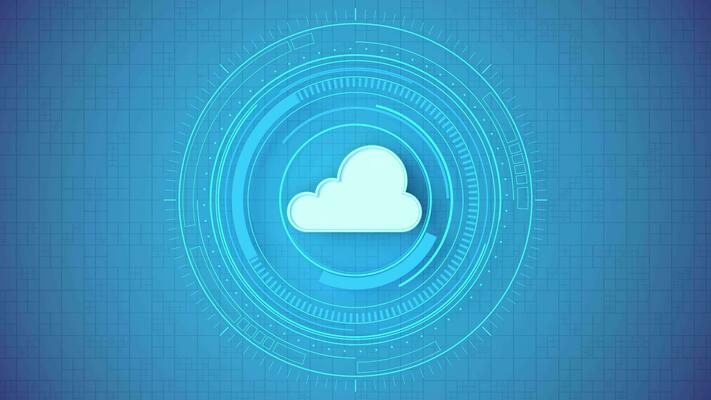 Cloud Computing Animation Stock Video Footage for Free Download