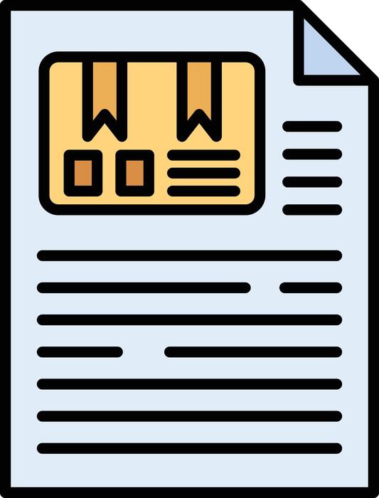 Delivery Note Vector Art, Icons, and Graphics for Free Download