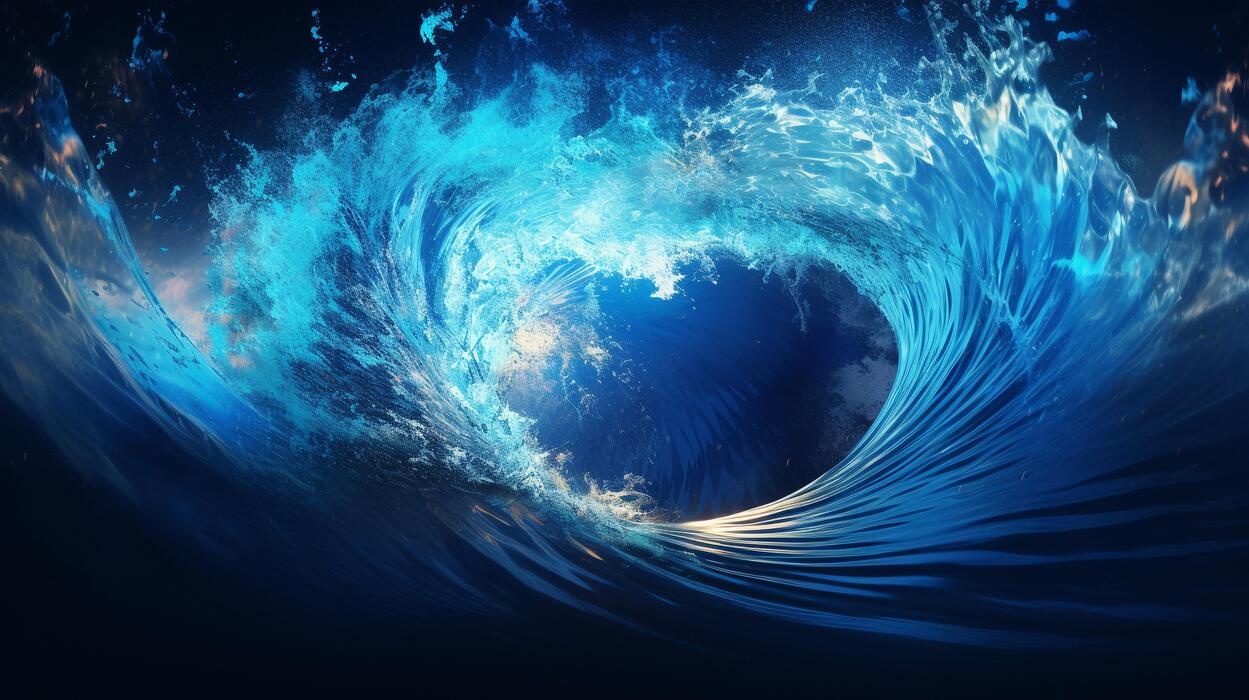 Blue Wave Wallpaper Stock Photos, Images and Backgrounds for Free Download