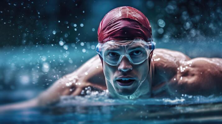 Professional Swimmer Stock Photos, Images and Backgrounds for Free Download