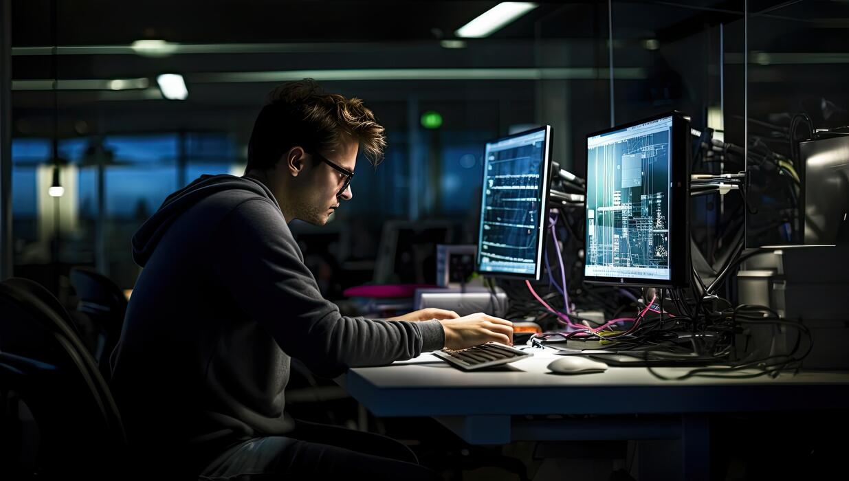 Programmer Working Stock Photos, Images and Backgrounds for Free Download