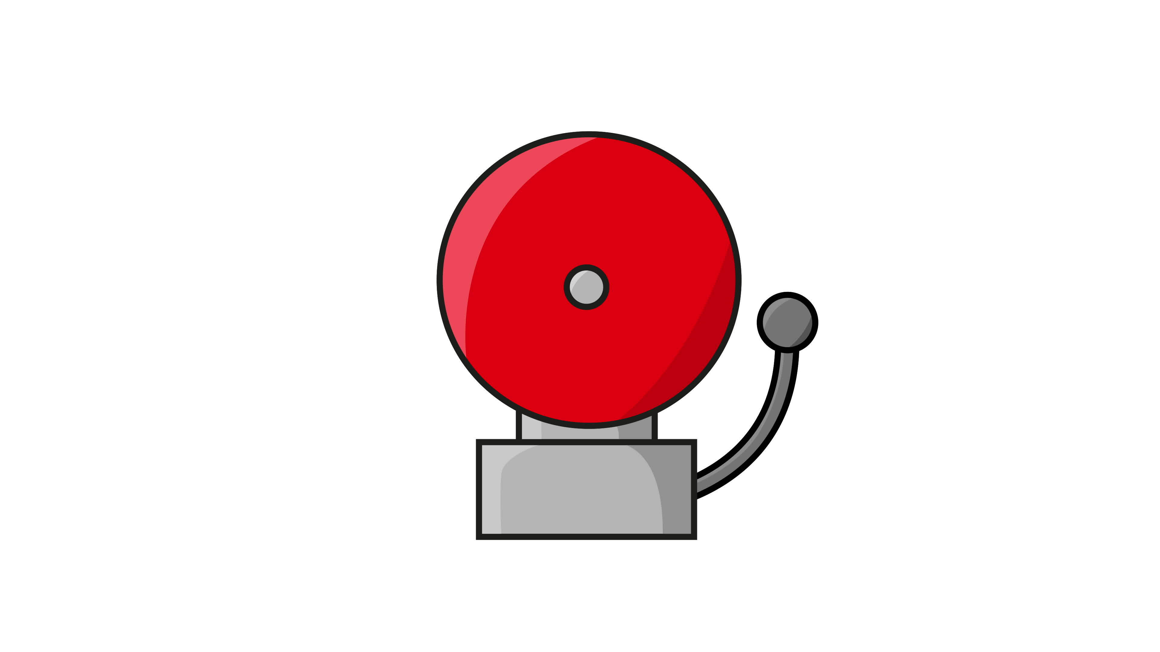 animated video forming an alarm bell 30511839 Stock Video at Vecteezy